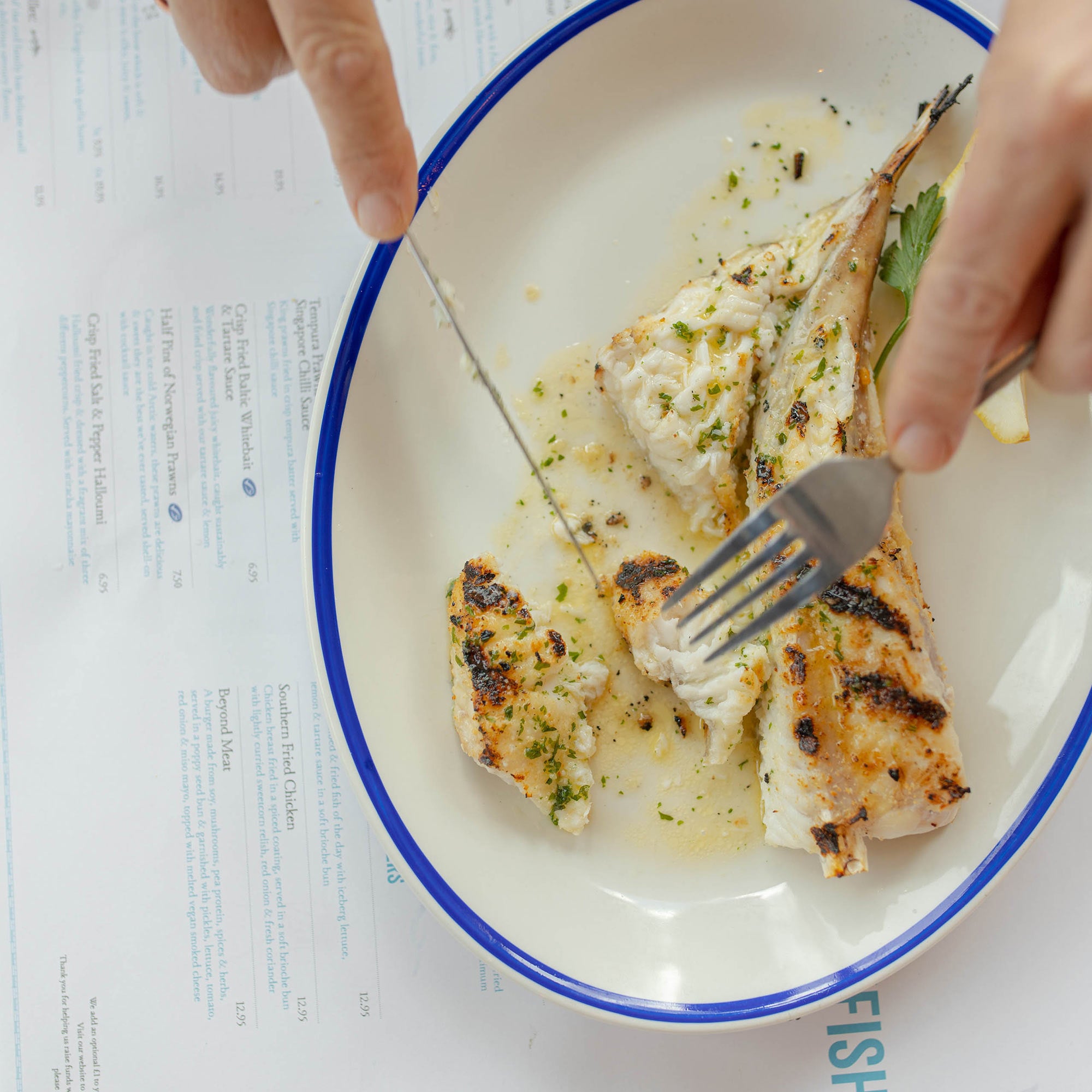 Chargrilled Monkfish – Rockfish