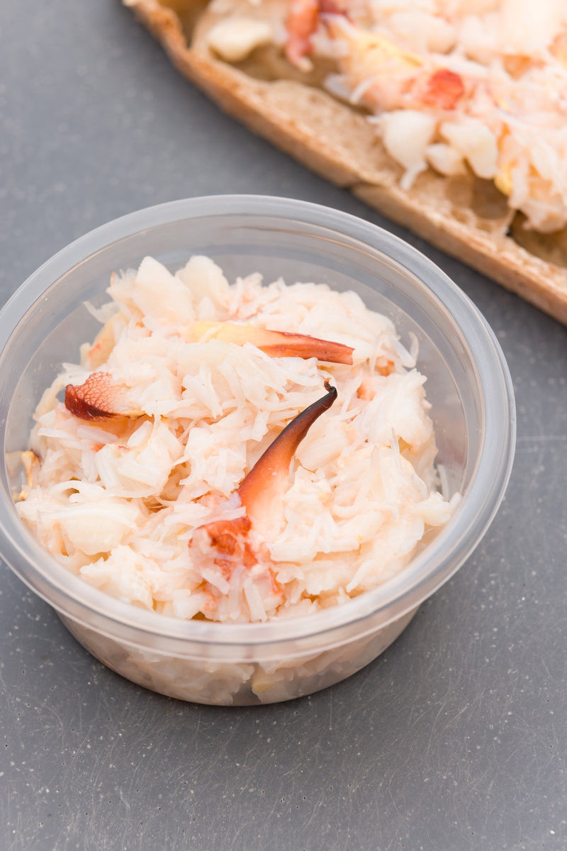 Fresh Hand-Picked White Crab Meat 125g – Rockfish