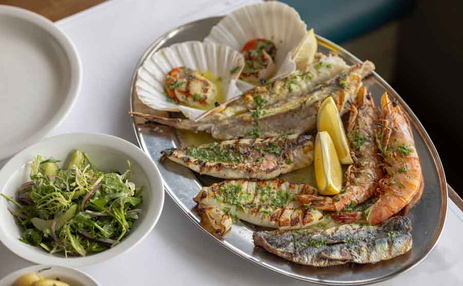 Rockfish seafood menu - Eat sustainable local fish and MSC seafood