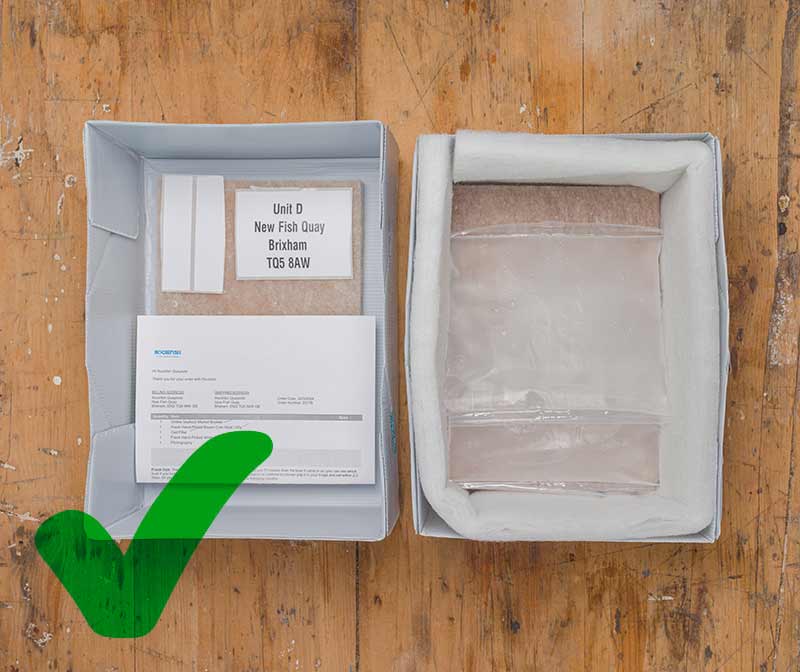 Sustainable packaging - Fresh fish delivered nationwide – Rockfish